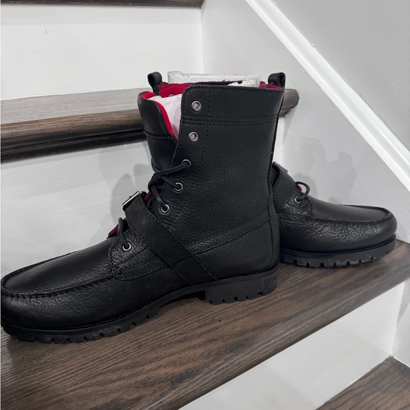 Polo Ralph Lauren | Shoes | Ralph Lauren Black Ranger Boots | Poshmark